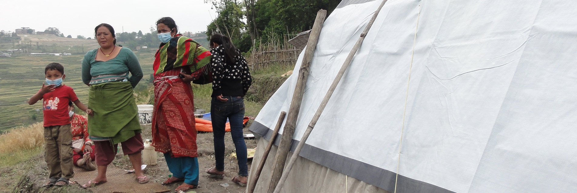 1ère visite par le coordinateur de la Fondation de France, Martin Spitz ...