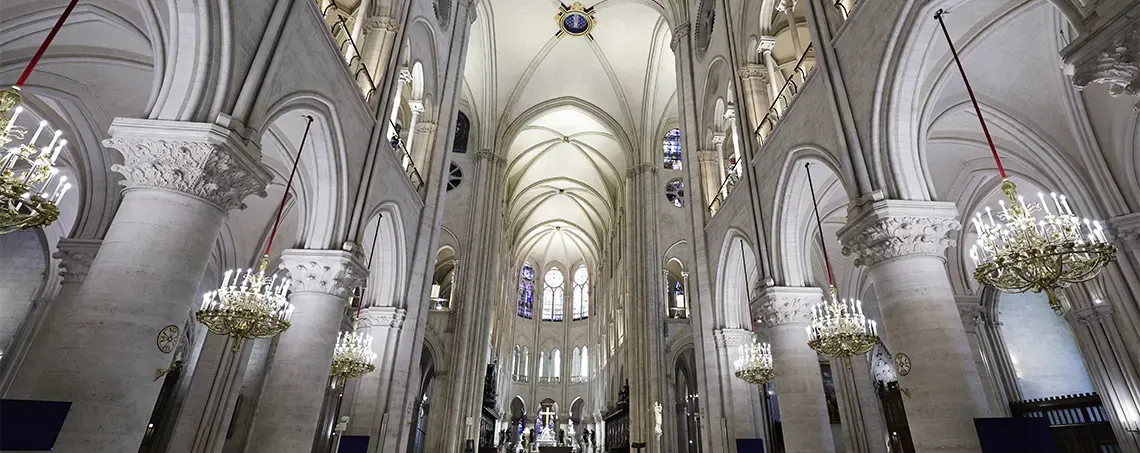 Rebâtir Notre-Dame de Paris : le bilan à l’heure de la réouverture ...
